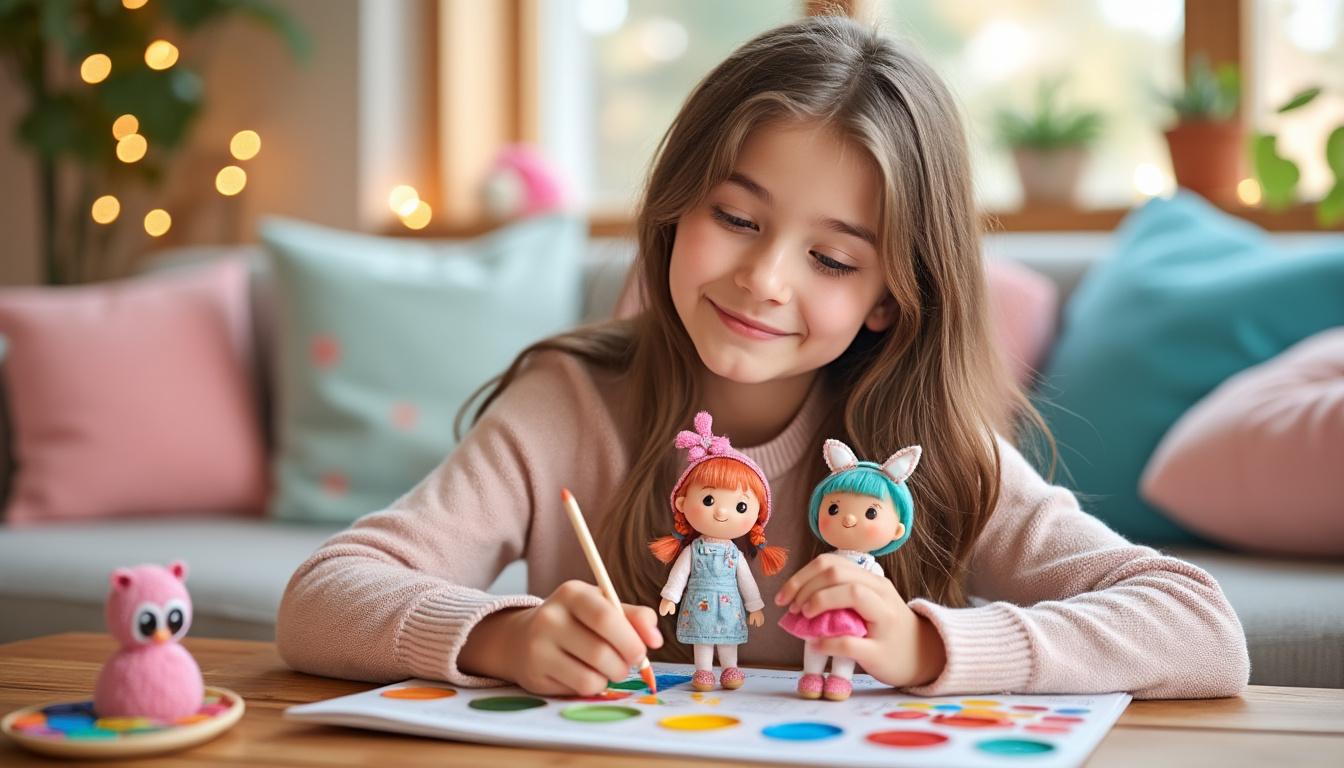 Cadeaux créatifs pour fillette de 10 ans