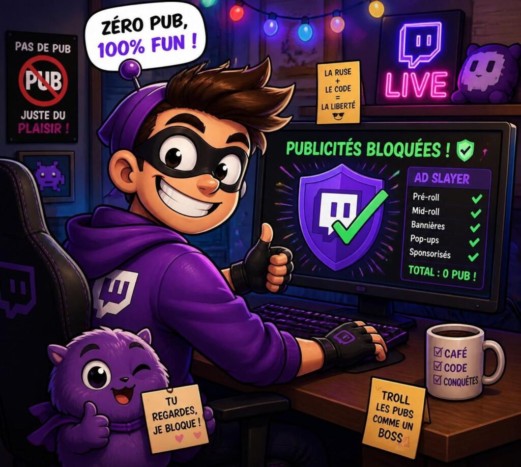 Bloquer les pubs Twitch : solutions efficaces pour une navigation fluide